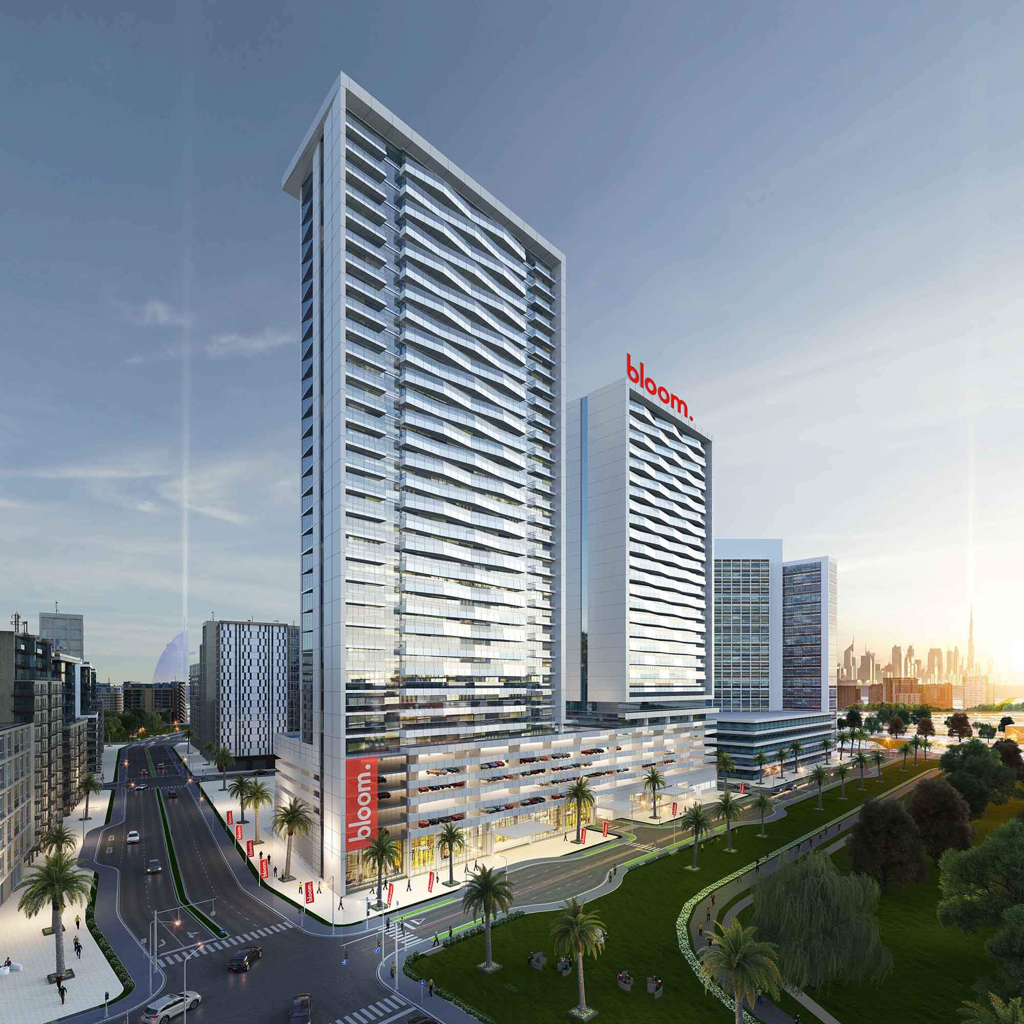 BLOOM HEIGHTS JUMEIRAH VILLAGE CIRCLE JVC DUBAI BLOOM - investindxb