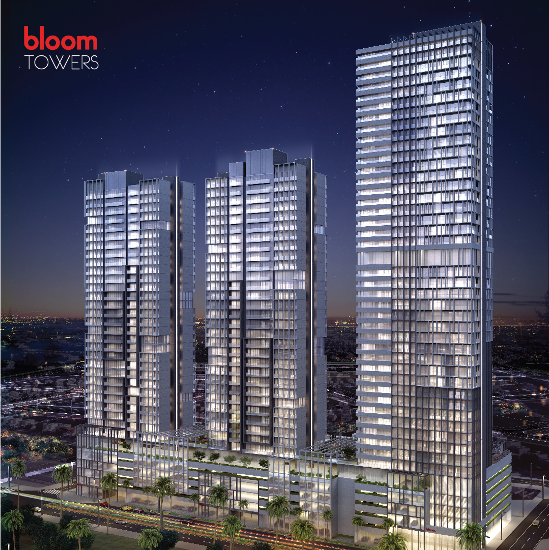 BLOOM TOWERS JUMEIRAH VILLAGE CIRCLE JVC DUBAI BLOOM - investindxb