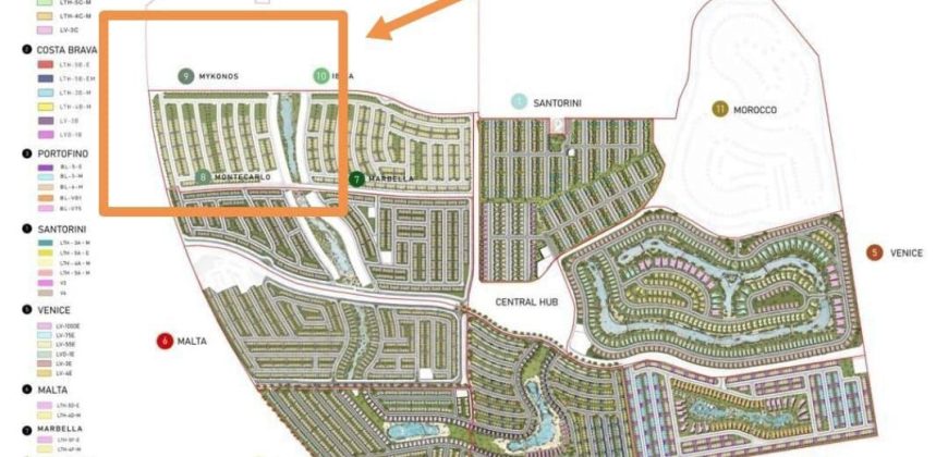 DAMAC MYKONOS TOWNHOUSES AT DAMAC LAGOONS DUBAI - investindxb