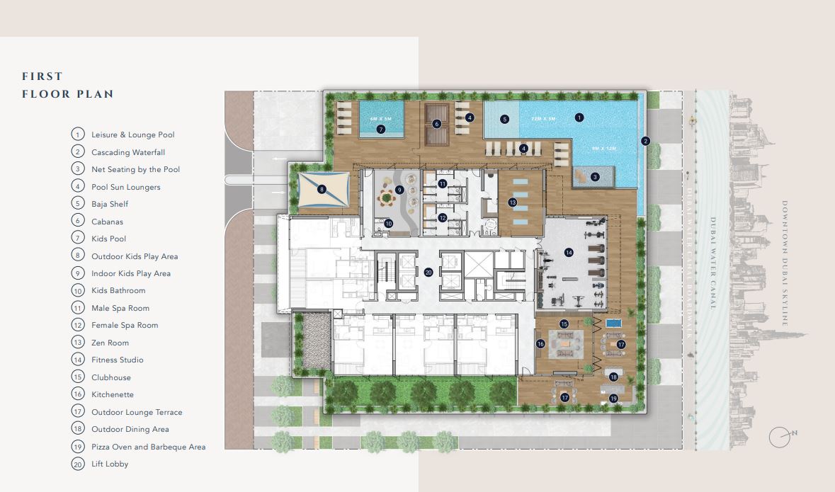 ELLINGTON THE QUAYSIDE BUSINESS BAY DUBAI - investindxb