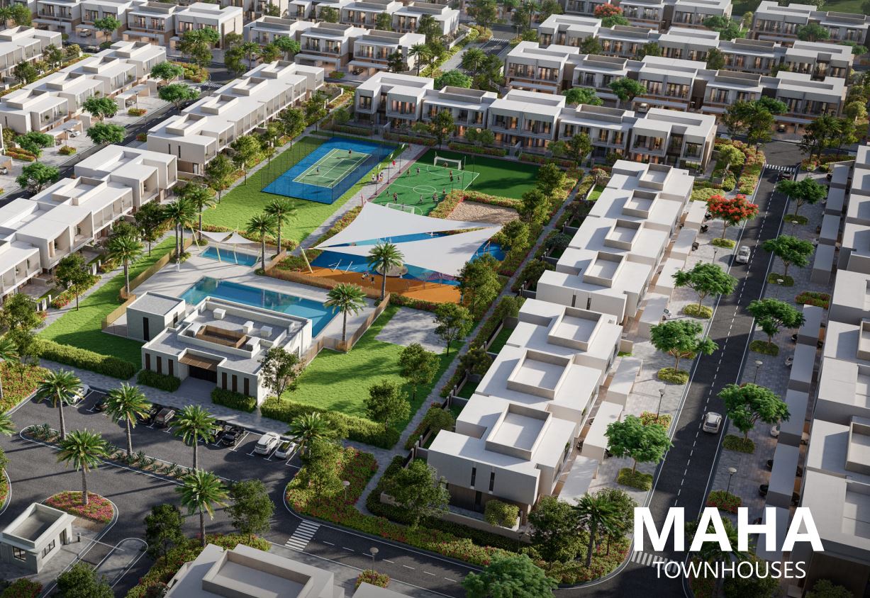 NSHAMA MAHA TOWNHOUSES TOWNSQUARE DUBAI – investindxb