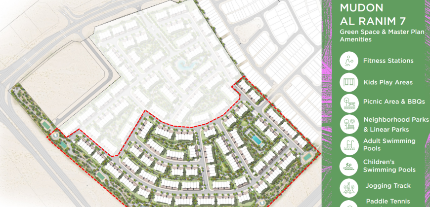 MUDON AL RANIM TOWNHOUSES PHASE 7 DUBAI PROPERTIES DP - investindxb