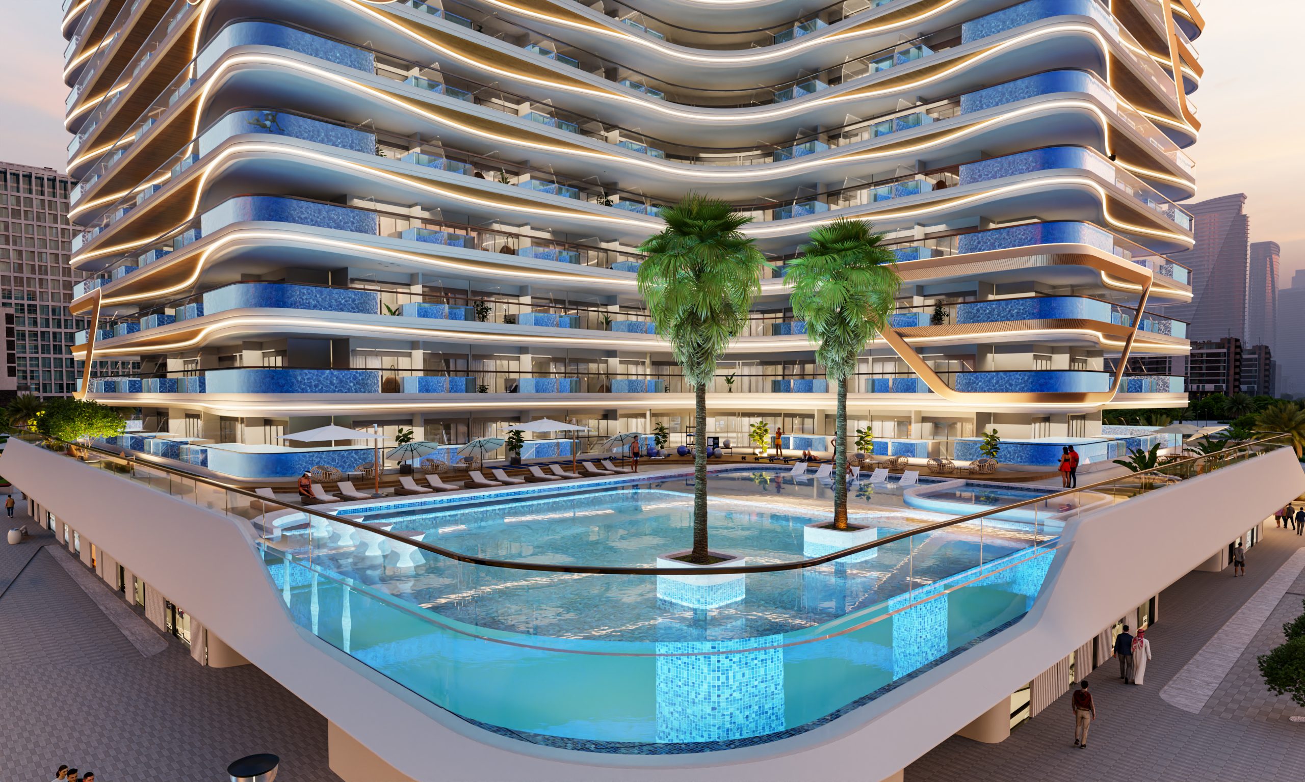 SAMANA SKYROS RESIDENCES ARJAN DUBAI SAMANA DEVELOPER - investindxb