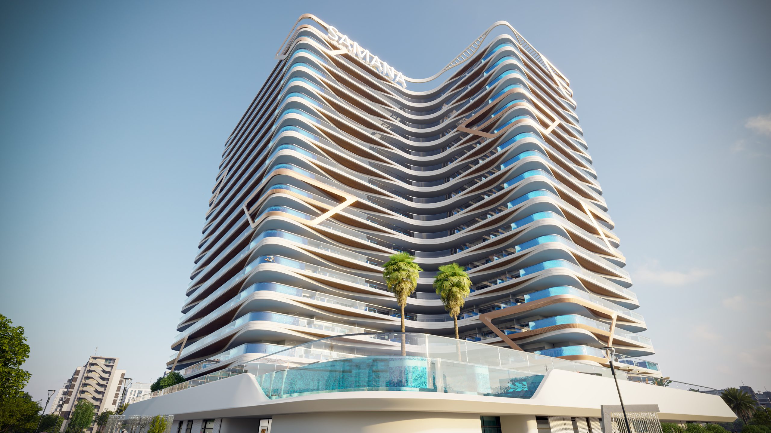 SAMANA SKYROS RESIDENCES ARJAN DUBAI SAMANA DEVELOPER - investindxb