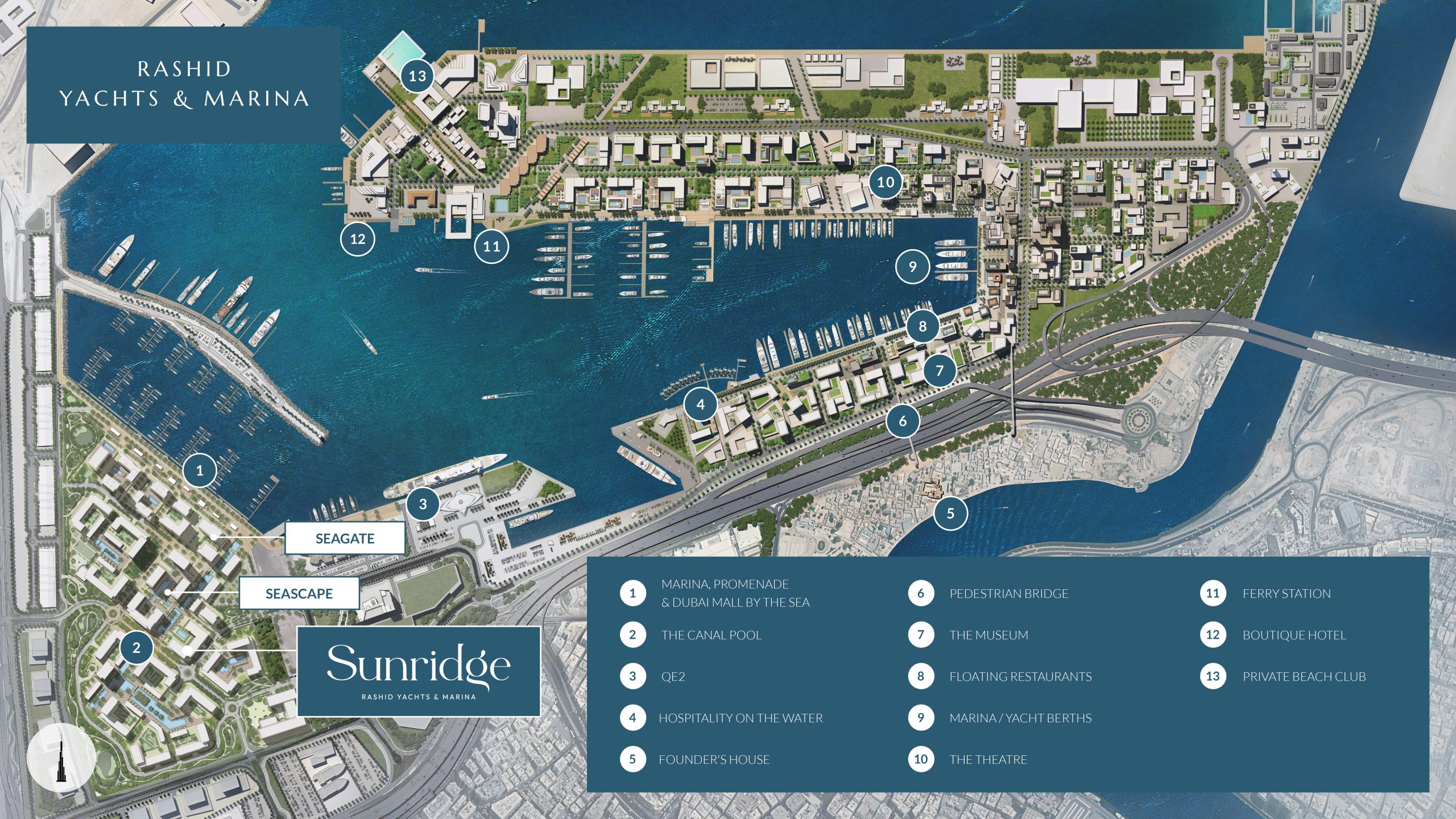 EMAAR SUNRIDGE RASHID YACHTS & MARINA AKA MINA RASHID - investindxb