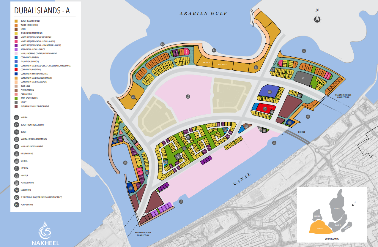 NAKHEEL RIXOS RESIDENCES DUBAI ISLANDS ( AKA DEIRA ISLANDS ) NAKHEEL ...