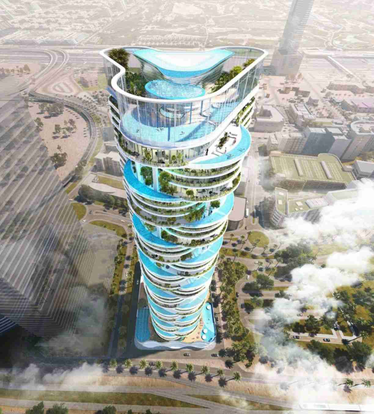 DAMAC CASA TOWER JUMEIRAH DUBAI MEDIA CITY AL SUFOUH - investindxb