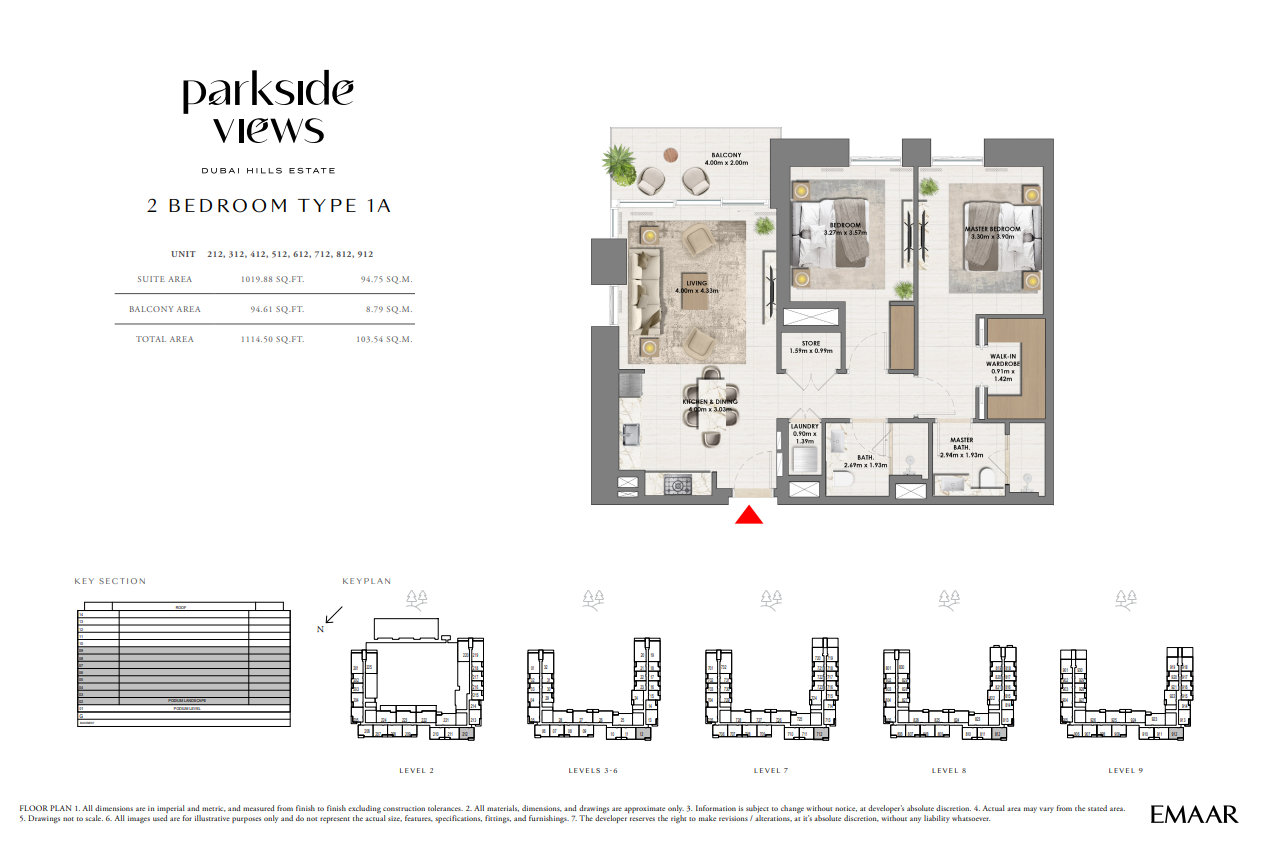 EMAAR PARKSIDE VIEWS DUBAI HILLS ESTATE - investindxb