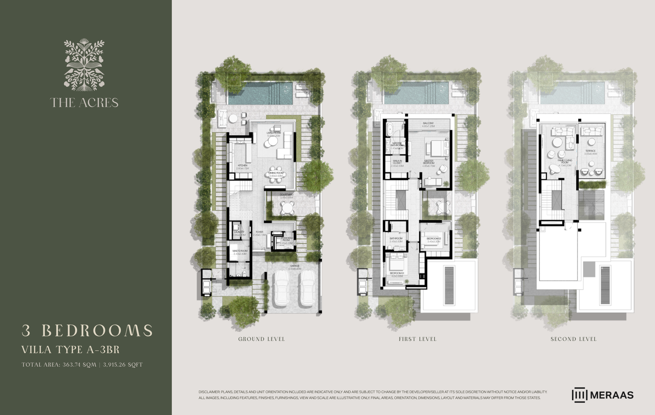 MERAAS THE ACRES LUXURY VILLAS DUBAILAND BY MERAAS – investindxb