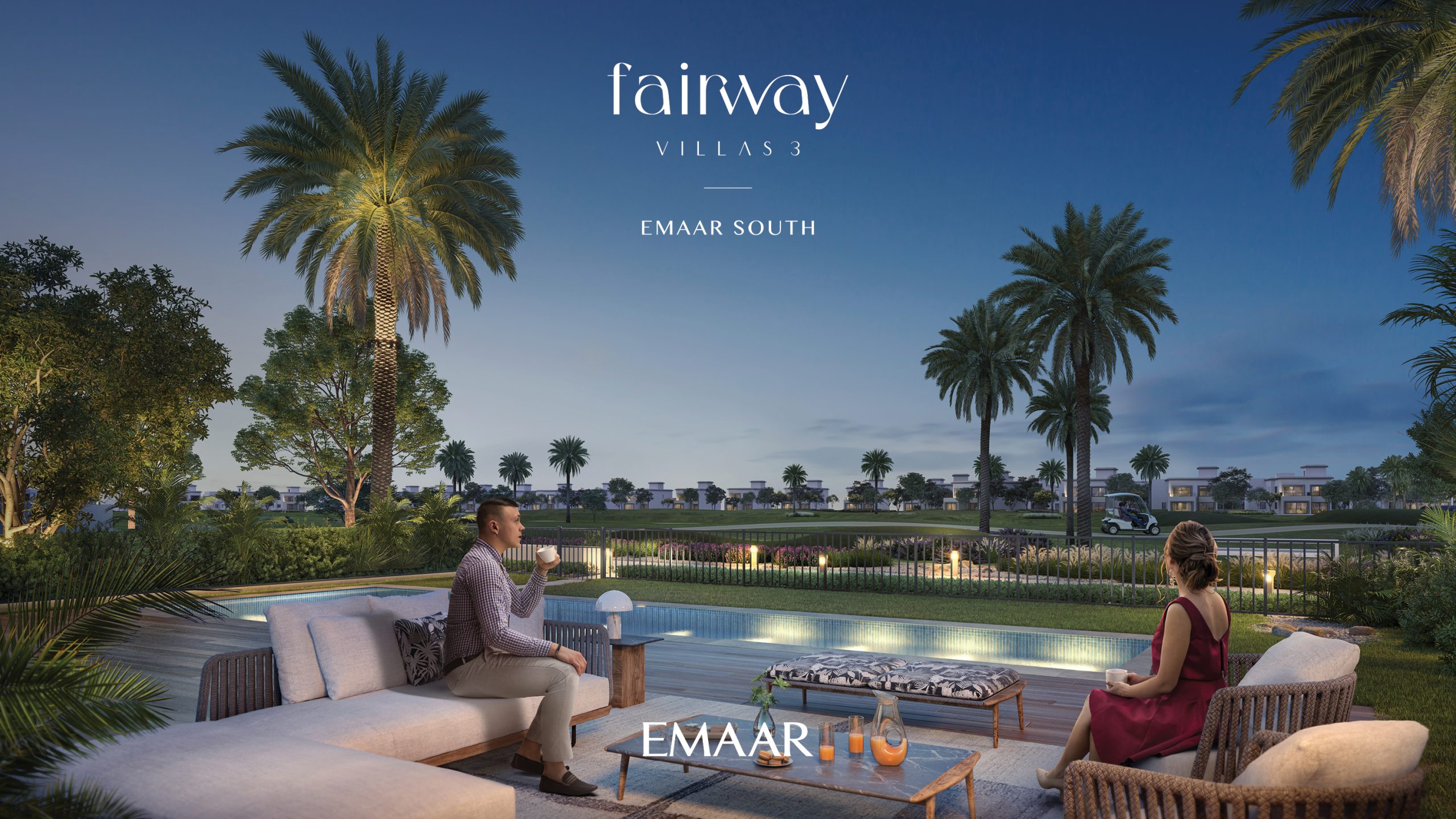 EMAAR FAIRWAY VILLAS PHASE 3 EMAAR SOUTH DUBAI EMAAR - investindxb