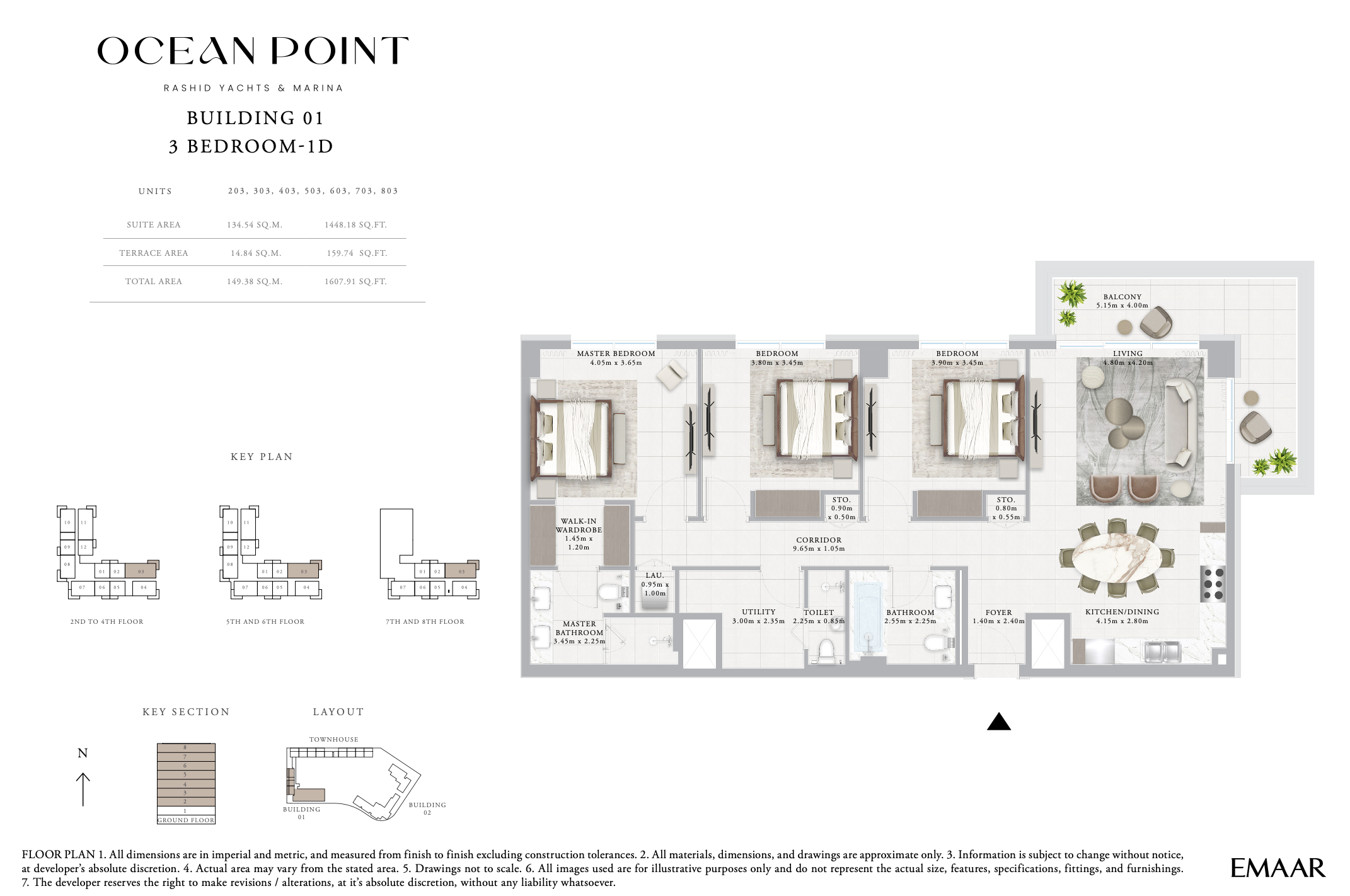 EMAAR OCEAN POINT RASHID YACHTS & MARINA AKA MINA RASHID DUBAI EMAAR ...