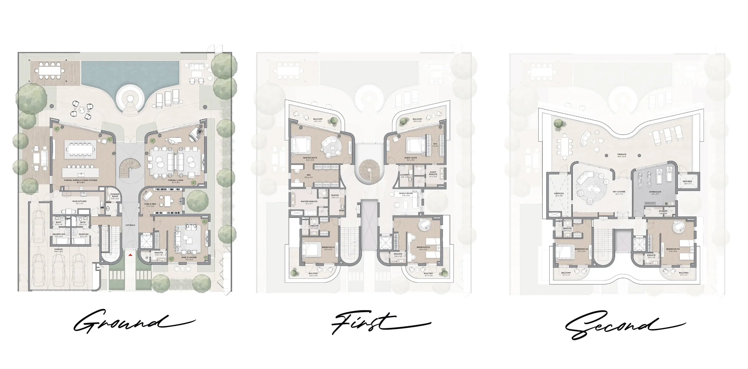 KARL LAGERFELD VILLAS VILLAS BY DISTRICT 11 MBRC MEYDAN DUBAI TARAF ...