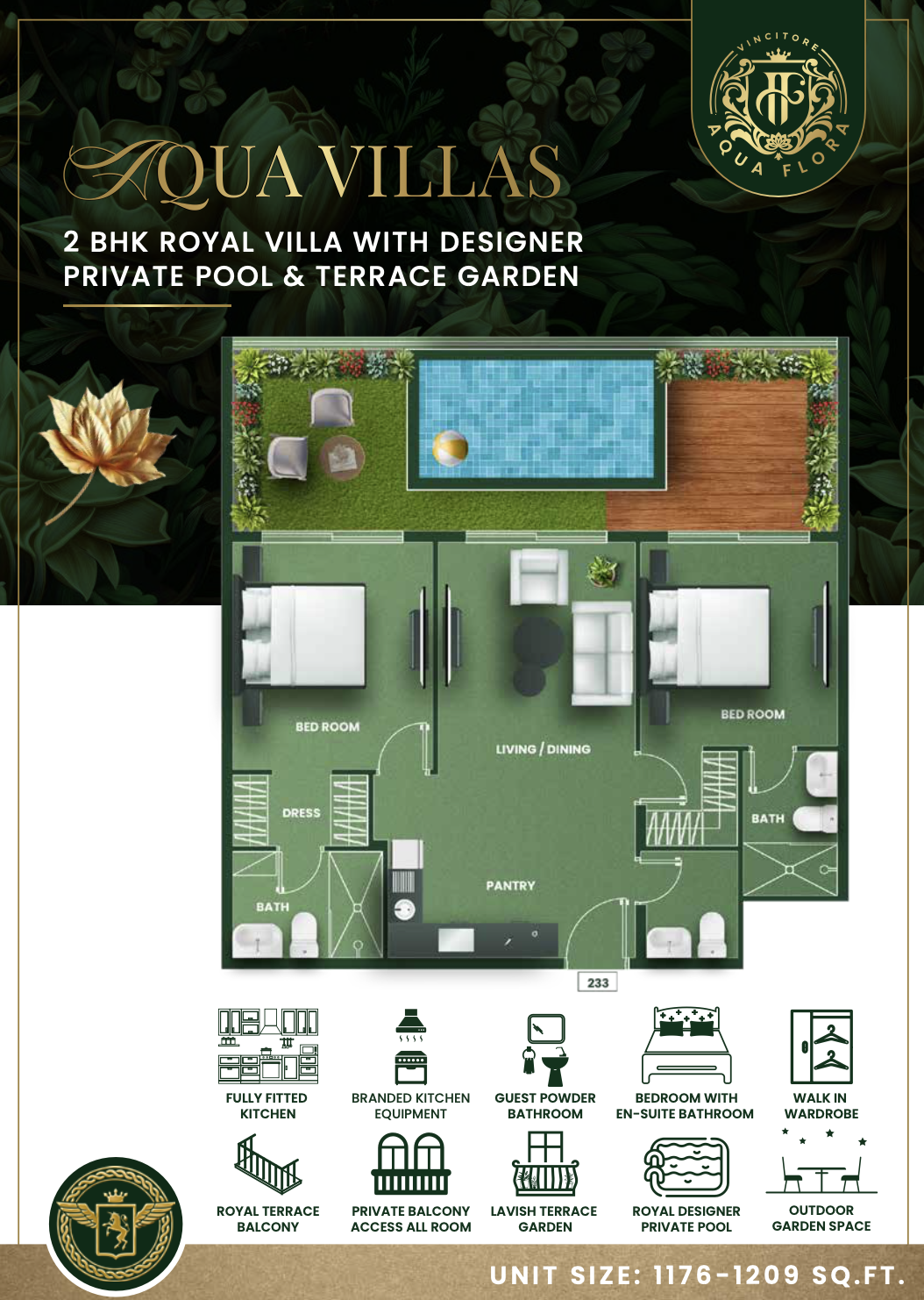 VINCITORE AQUA FLORA AT DUBAI SCIENCE PARK BY VINCITORE REALTY ...