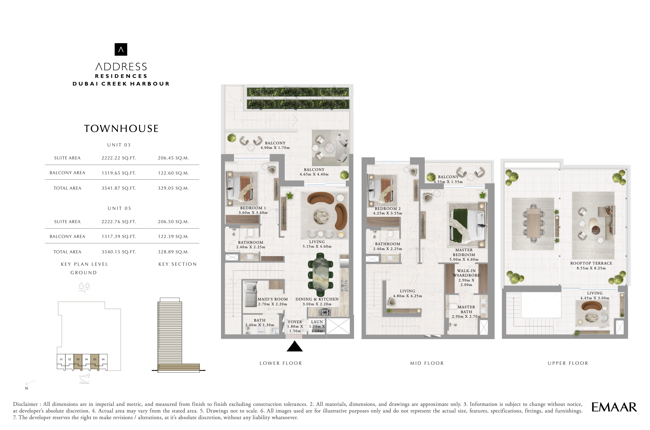 EMAAR ADDRESS RESIDENCES DUBAI CREEK HARBOUR DCH EMAAR - investindxb