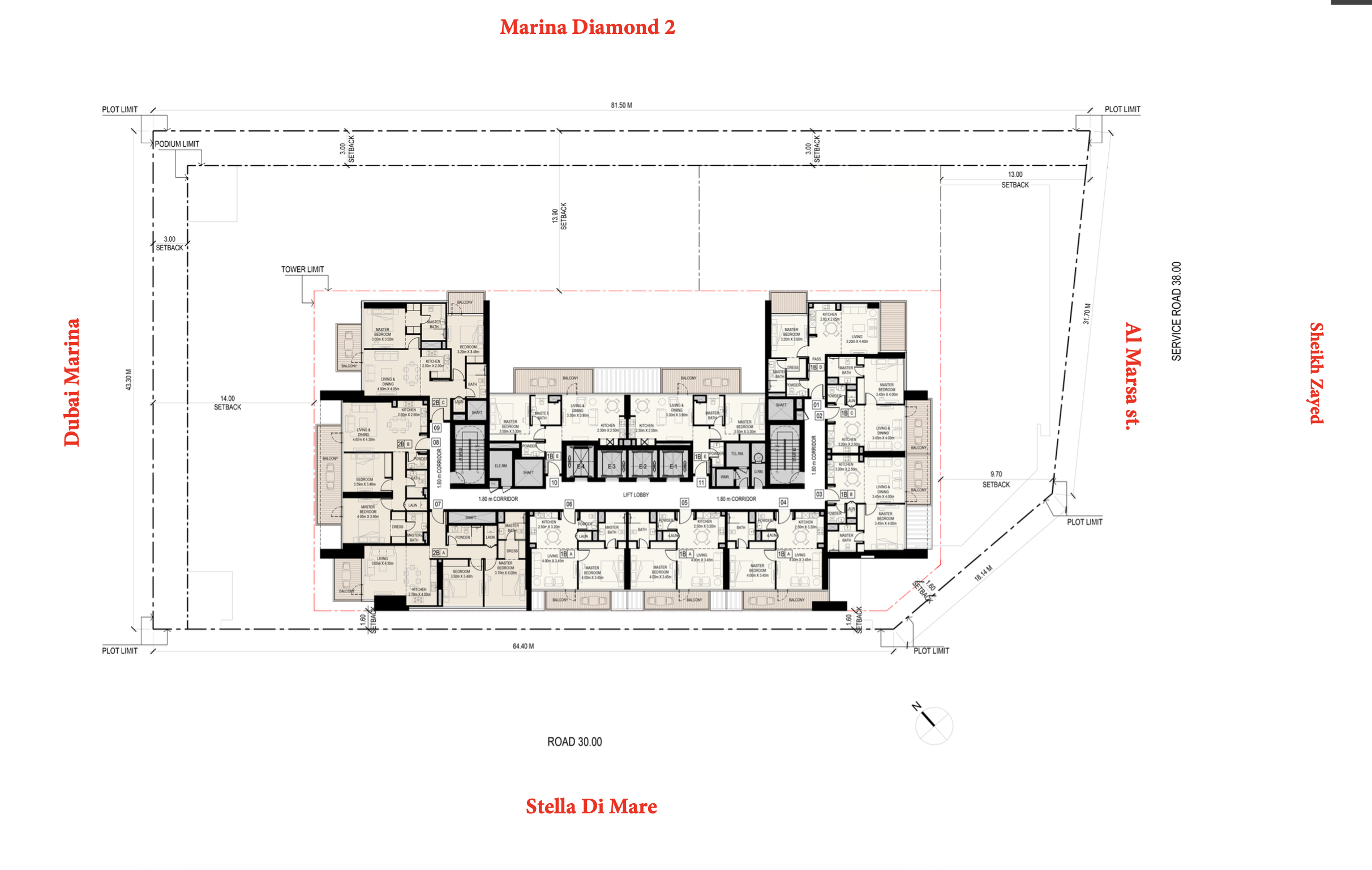 LMD MARINA LIVING RESIDENCES DUBAI MARINA LMD DEVELOPER - investindxb