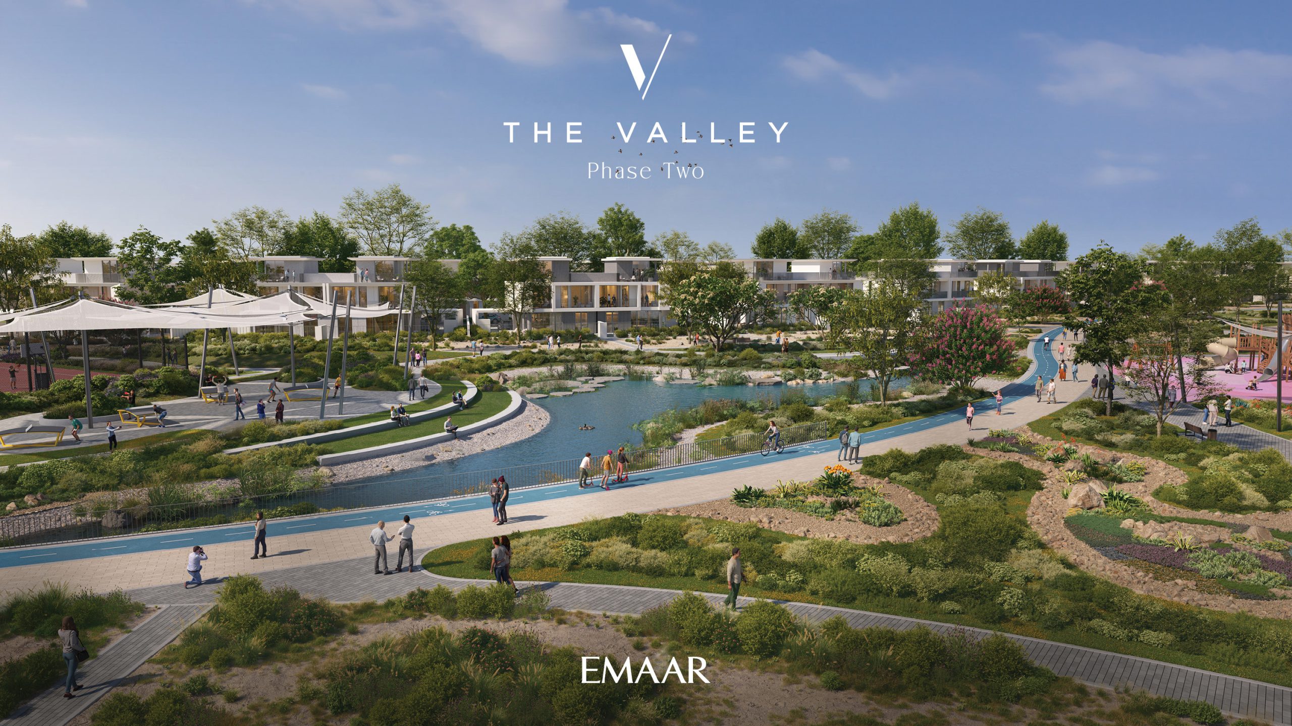 EMAAR VELORA 2 TOWNHOUSES THE VALLEY PHASE 2 DUBAI EMAAR - investindxb